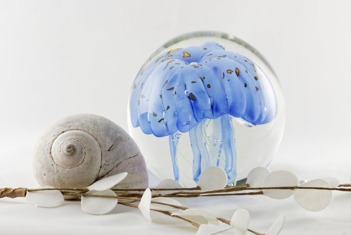 Méduse en verre - grande | La Meduse - Verre soufflé