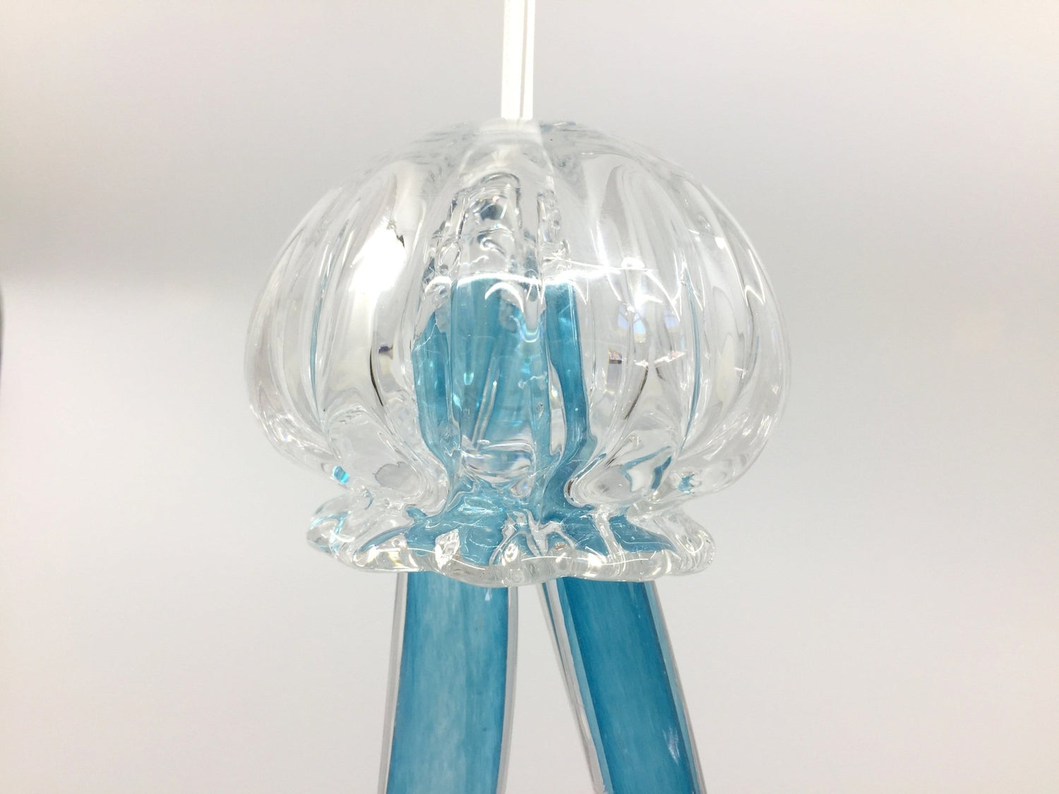 Hanging glass jellyfish - large | The Medusa blown glass | La Meduse ...